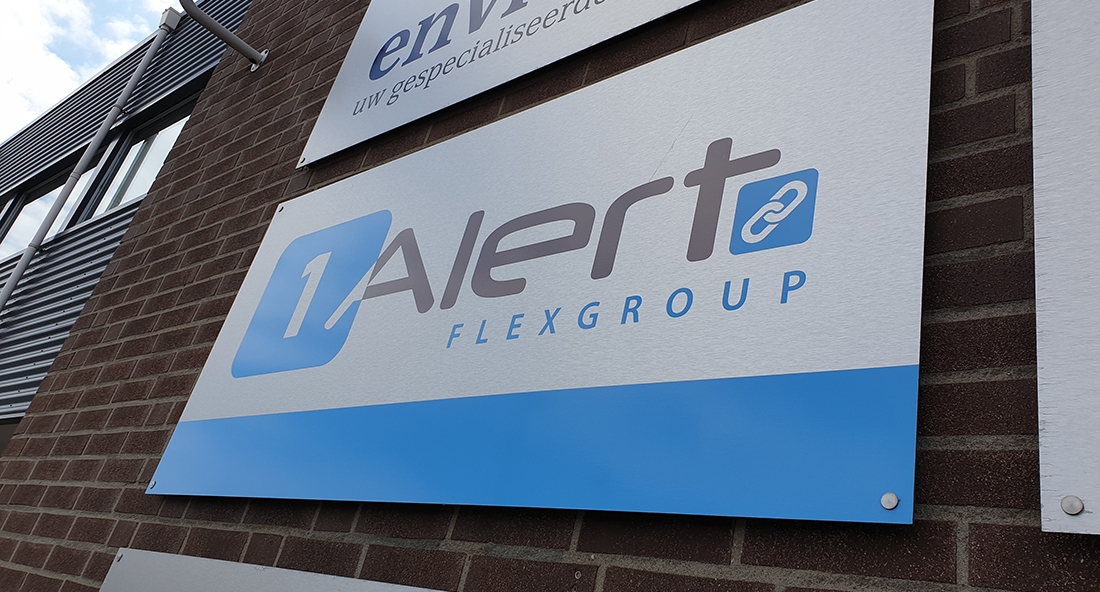 Social media support voor 1Alert Flexgroup